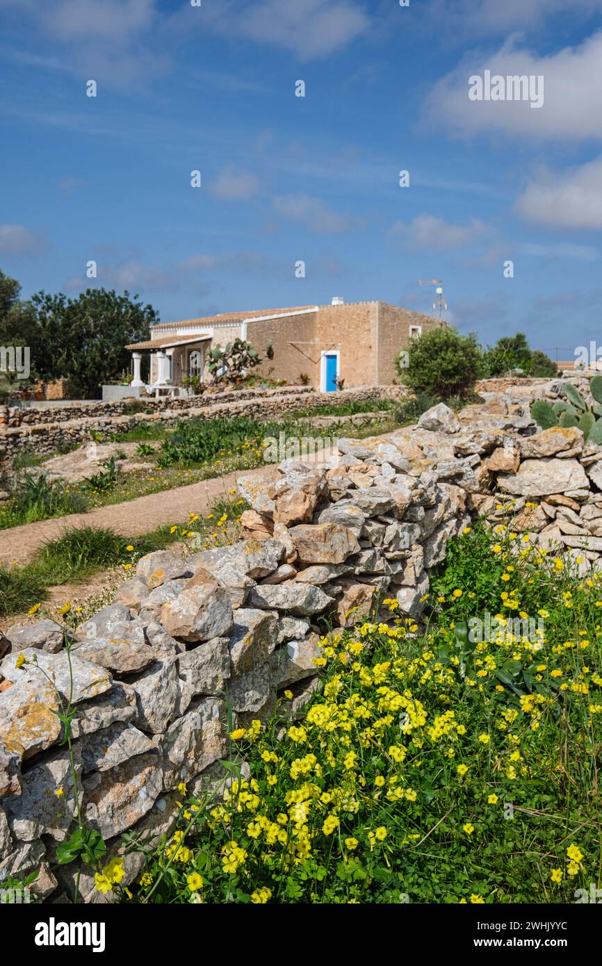 Traditional stone walls Stock Photo - Alamy