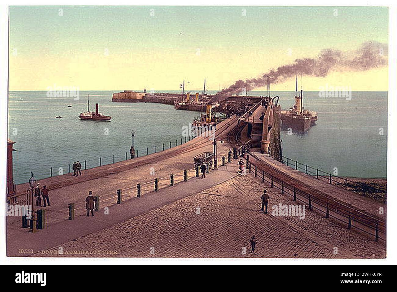 vintage photochrom prints of various landmarks and locations throught ...