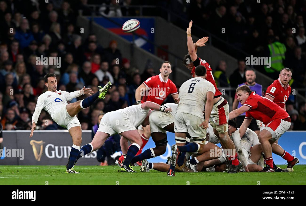 Twickenham, United Kingdom. 10th Feb, 2024. England V Wales, Guinness 6 ...