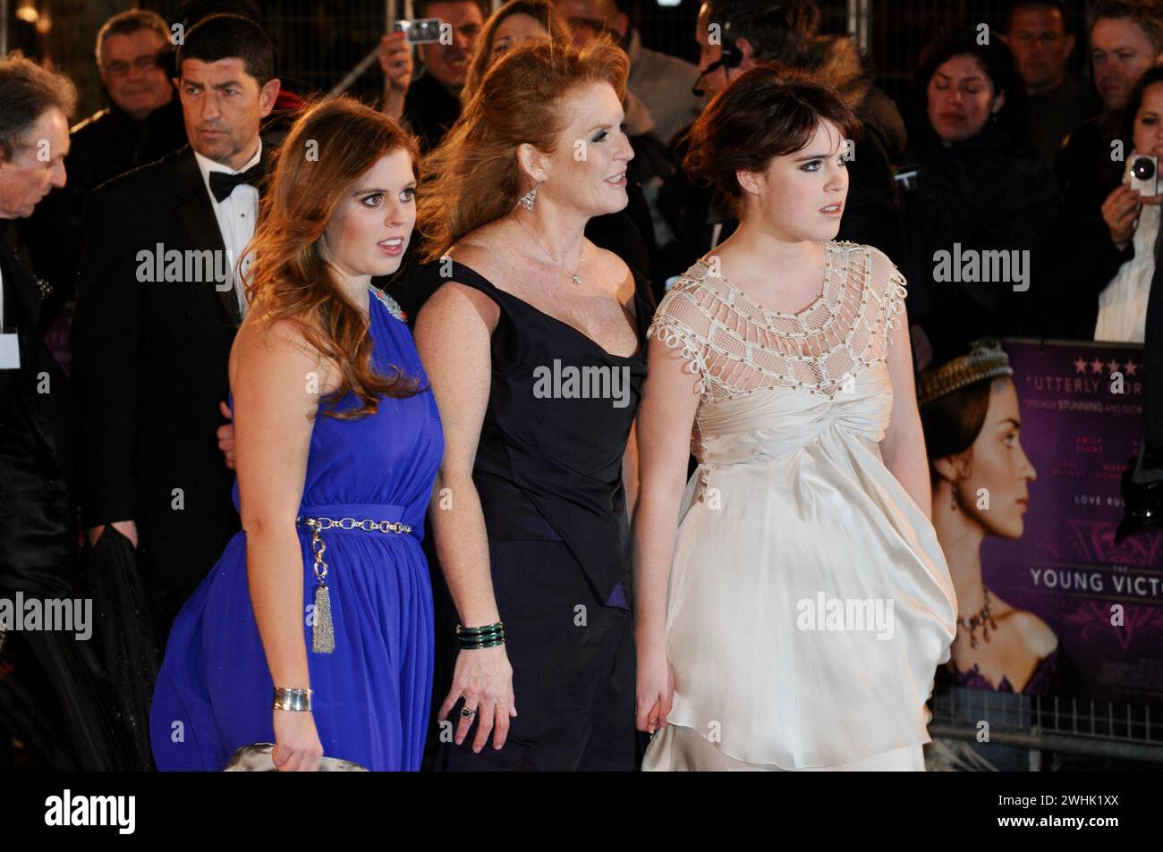Princess Beatrice, Sarah Ferguson, Princess Eugenie, World Premiere of ...