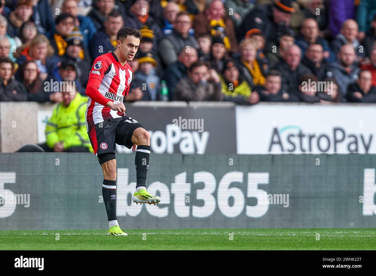 Wolverhampton, UK. 10th Feb, 2024. during the Premier League match ...