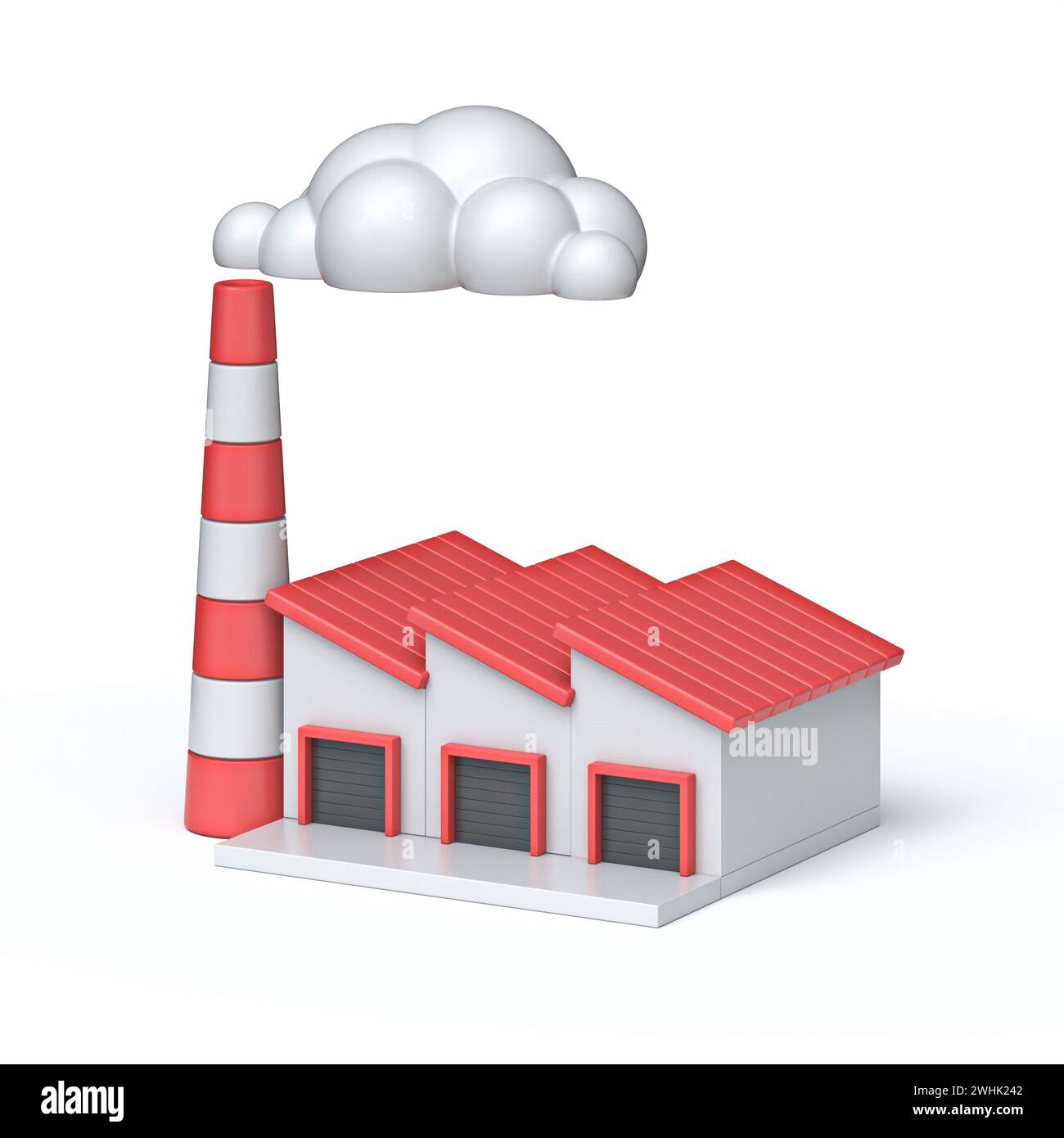 Factory 3d hi-res stock photography and images - Alamy