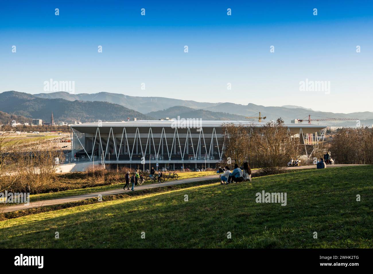 SC Freiburg football stadium, Europa-Park Stadium, Freiburg im Breisgau ...