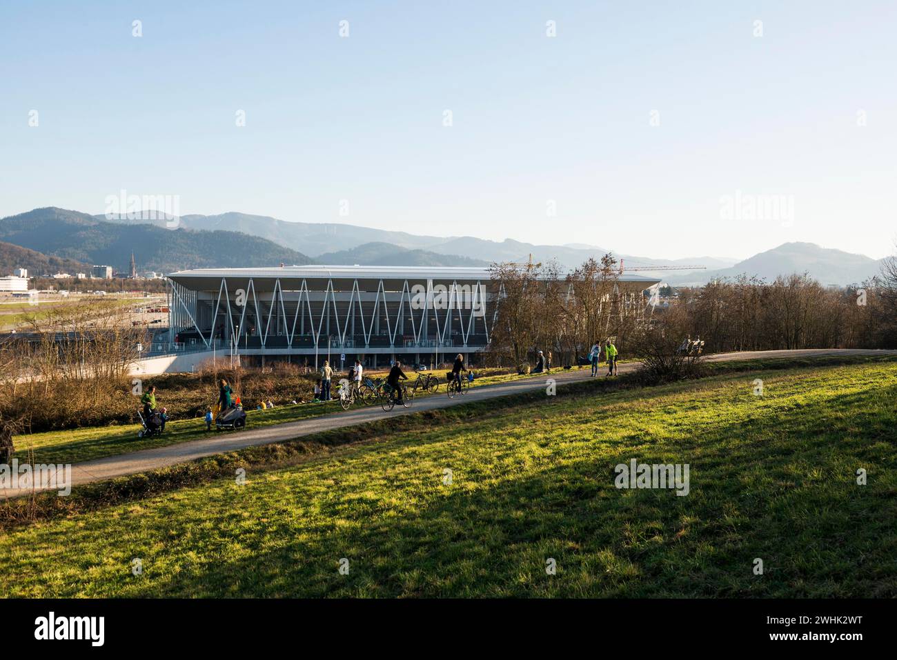 SC Freiburg football stadium, Europa-Park Stadium, Freiburg im Breisgau ...