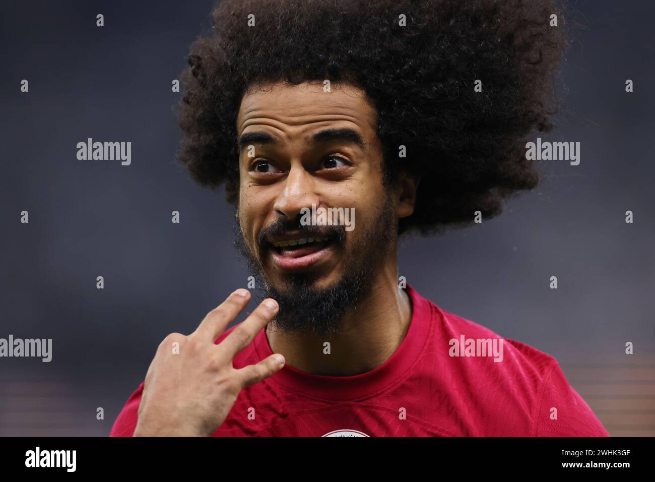 Akram Afif (QAT), FEBRUARY 10, 2024 - Football / Soccer : AFC Asian Cup ...