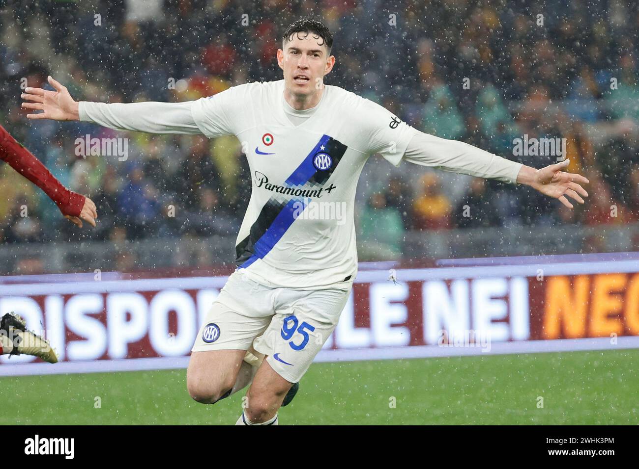 Rome, Lazio, Italy. 10th Feb, 2024. Alessandro Bastoni of Inter ...