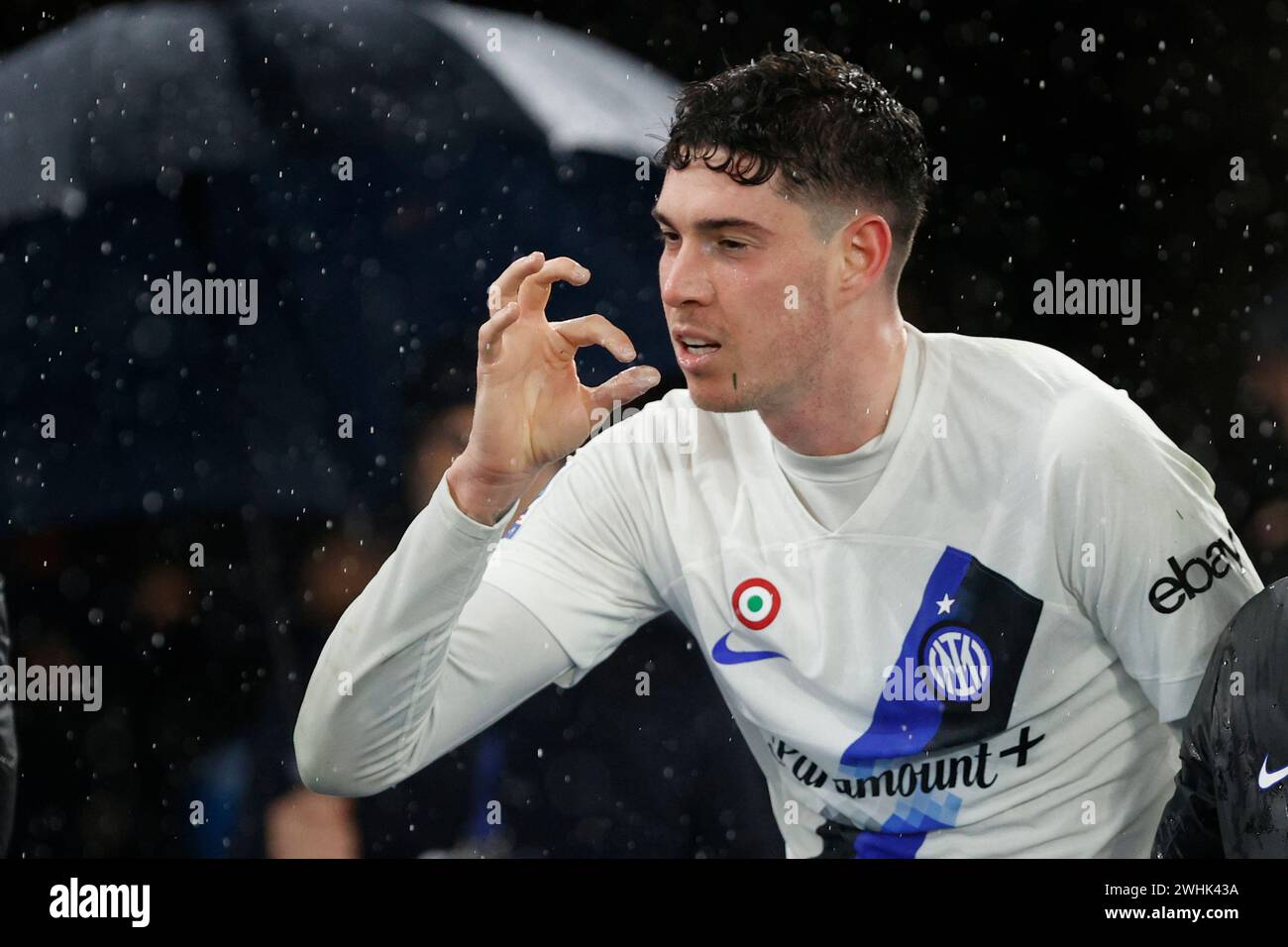 Rome, Lazio, Italy. 10th Feb, 2024. Alessandro Bastoni of Inter ...
