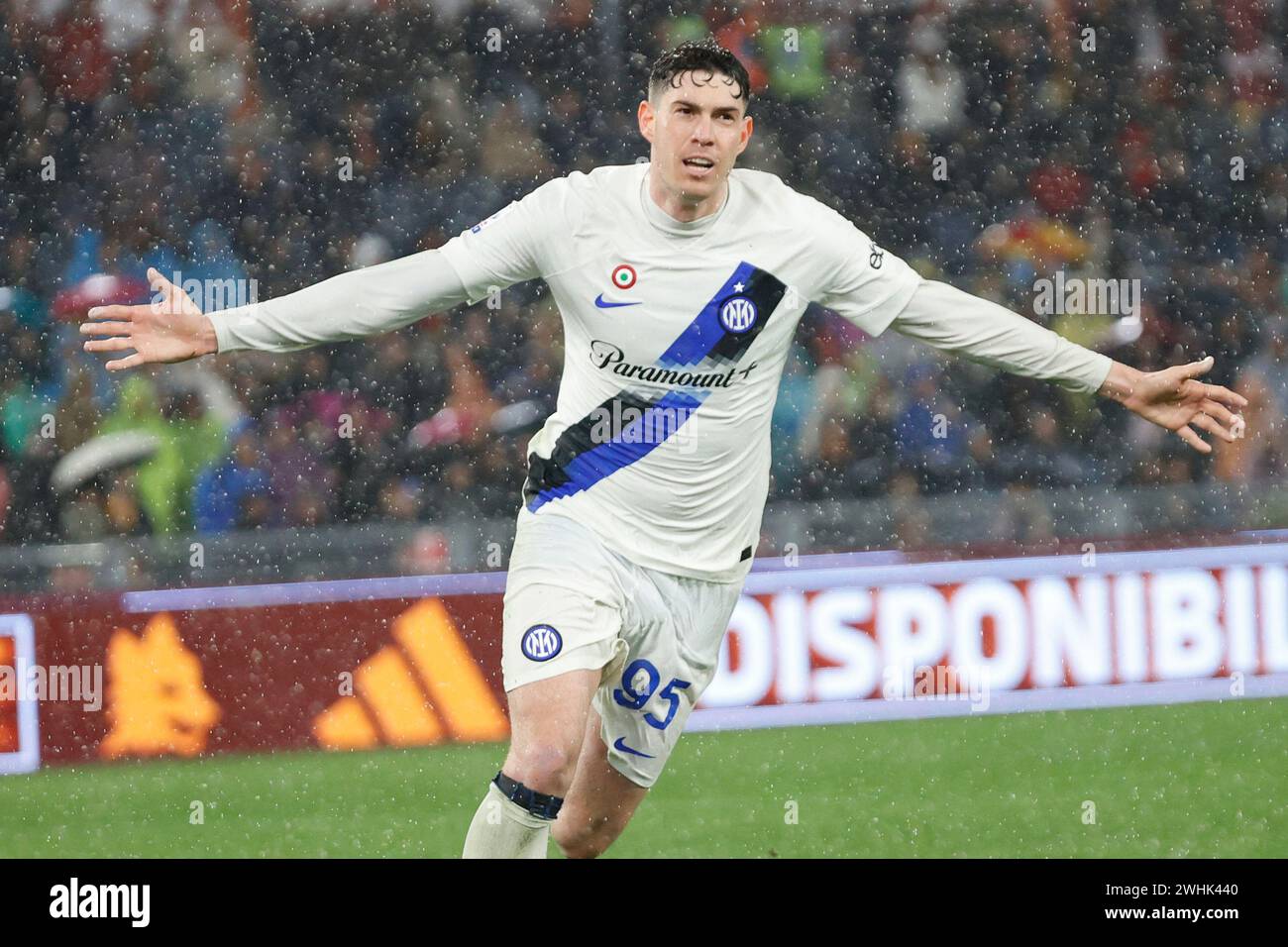 Rome, Lazio, Italy. 10th Feb, 2024. Alessandro Bastoni of Inter ...