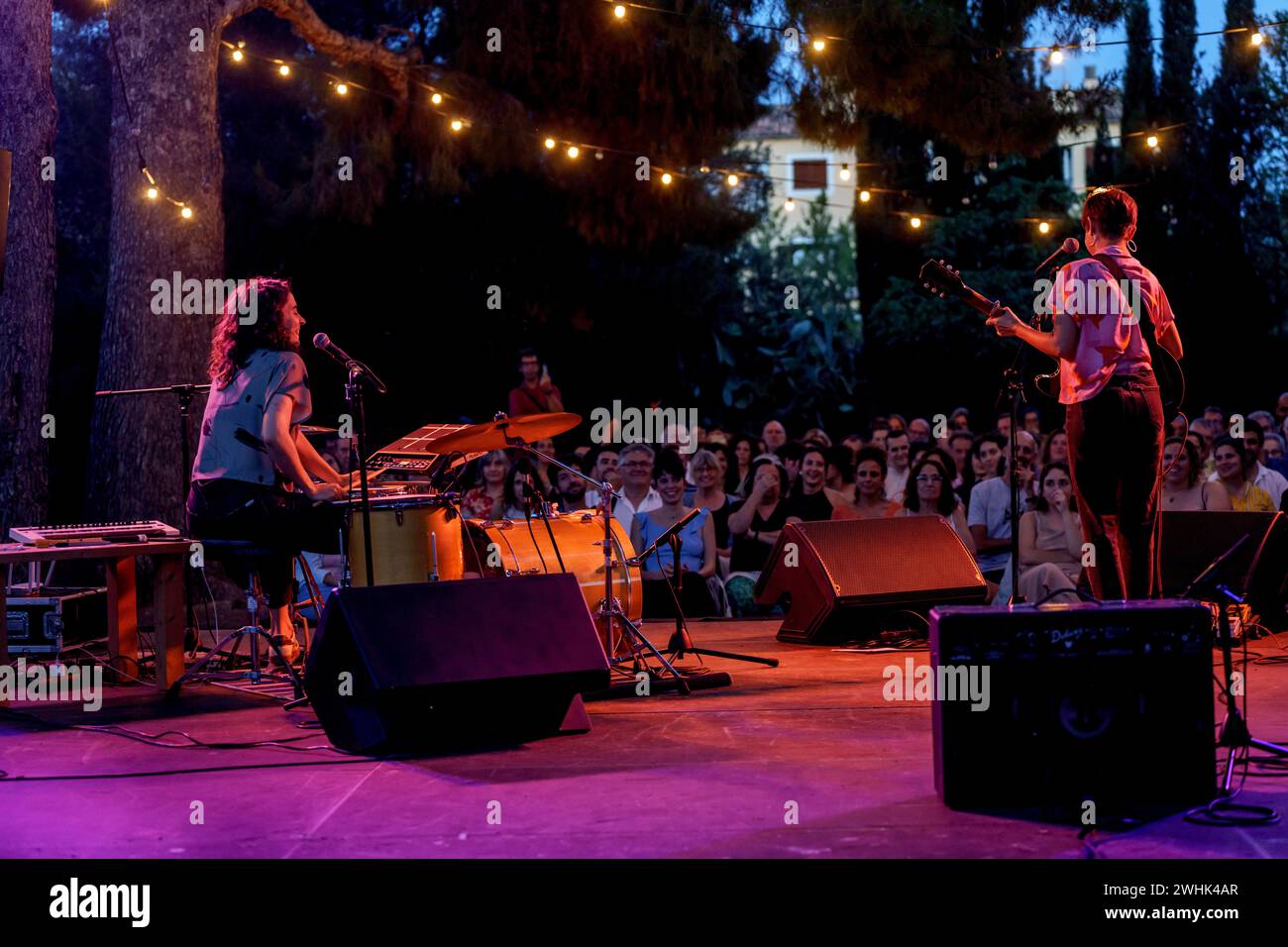 Anna Andreu in concert Stock Photo - Alamy