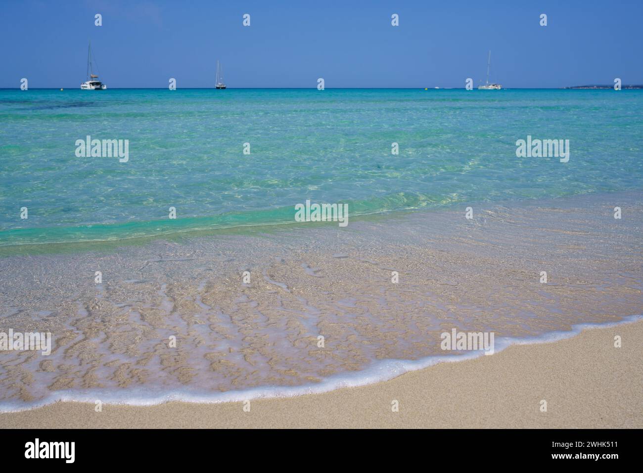 Es Trenc beach Stock Photo - Alamy