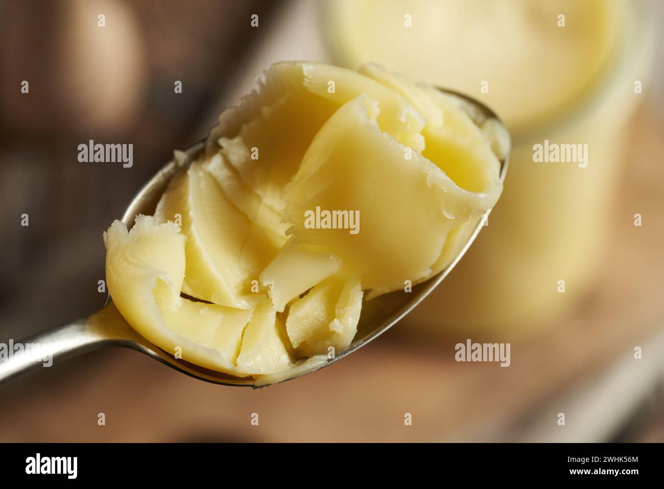 Ghee spoon hi-res stock photography and images - Alamy
