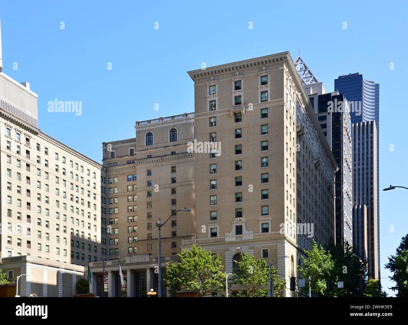 Street Scene in Downtown Seattle, Washington Stock Photo - Alamy