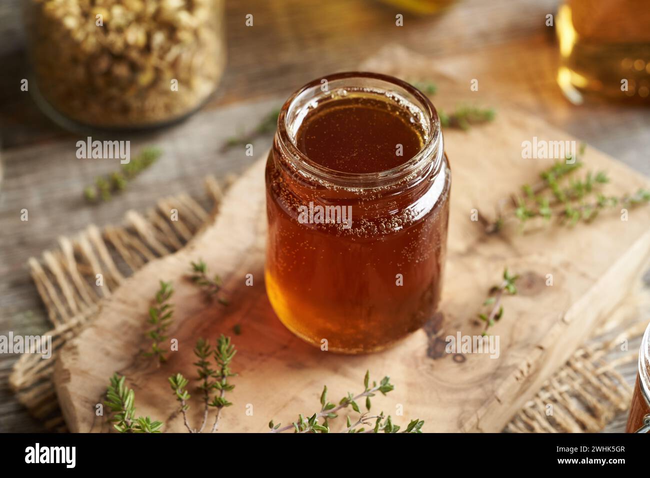 Bowl of thyme hi-res stock photography and images - Alamy
