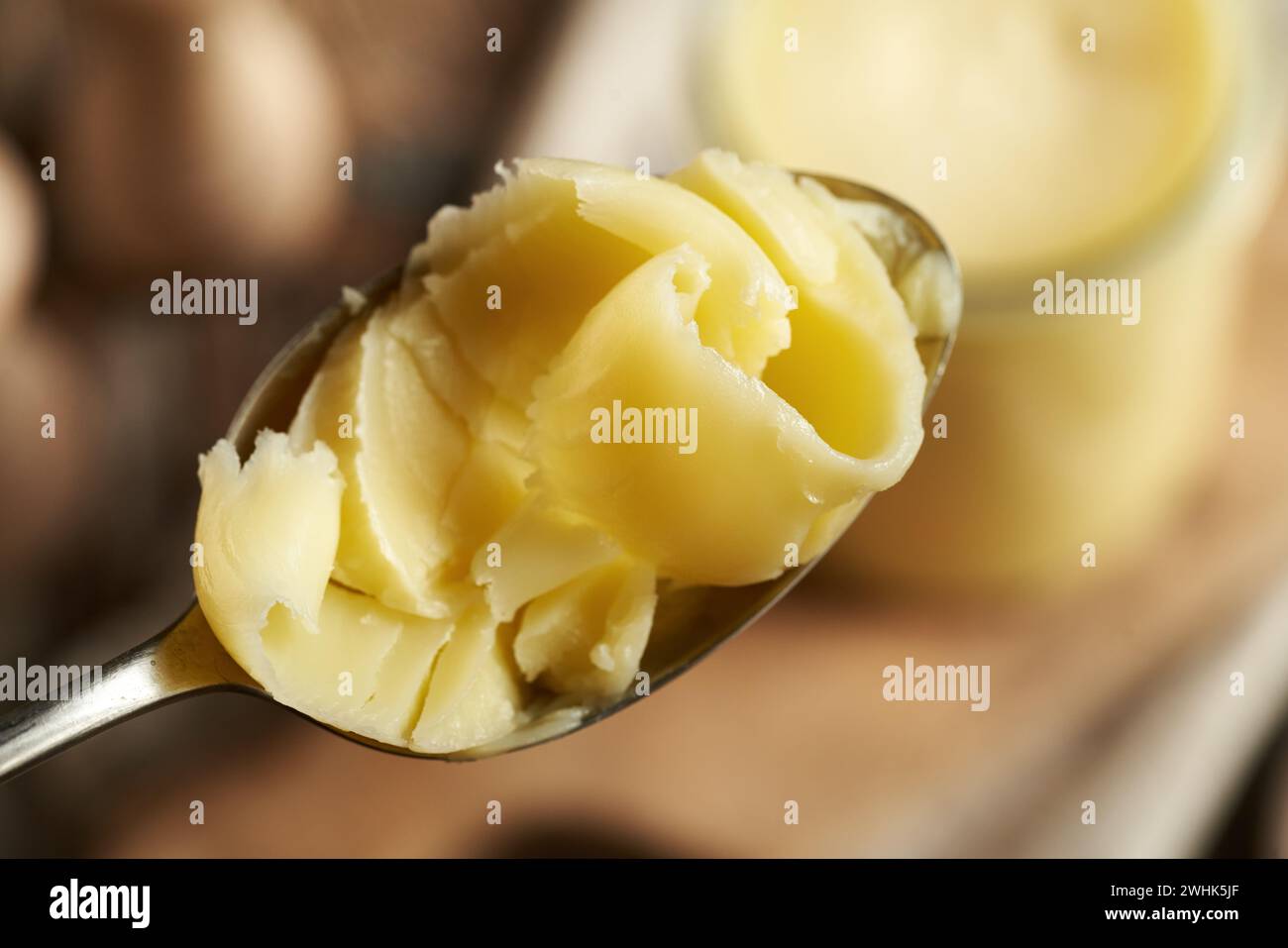 Ghee spoon hi-res stock photography and images - Alamy