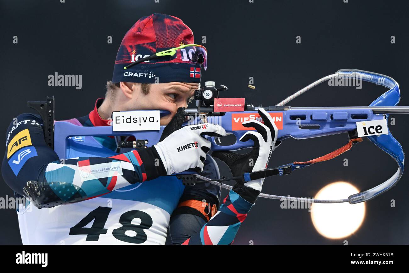 10 February 2024, Czech Republic, Nove Mesto Na Morave: Biathlon, World ...