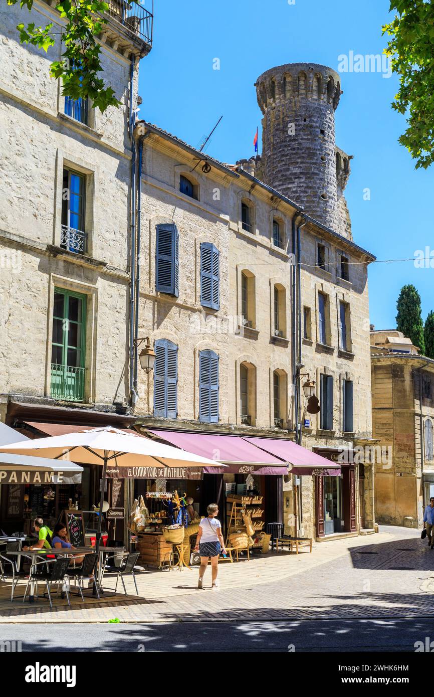 Uzes town hi-res stock photography and images - Alamy