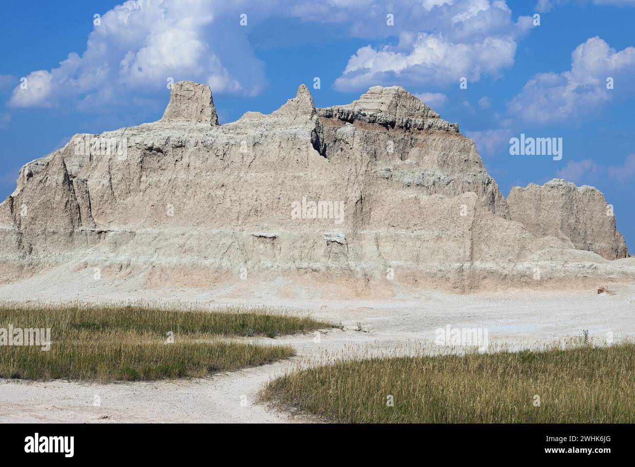 Badlands National Park, USA, erosion landscape Stock Photo - Alamy