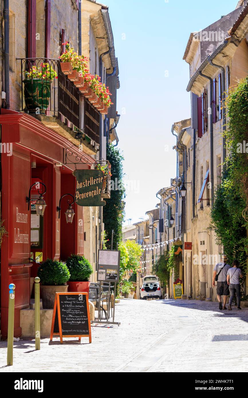Uzes town hi-res stock photography and images - Alamy