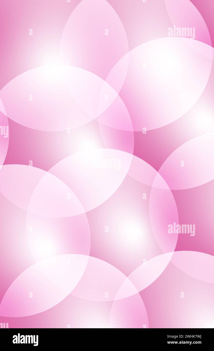 Abstract pink round hi-res stock photography and images - Alamy