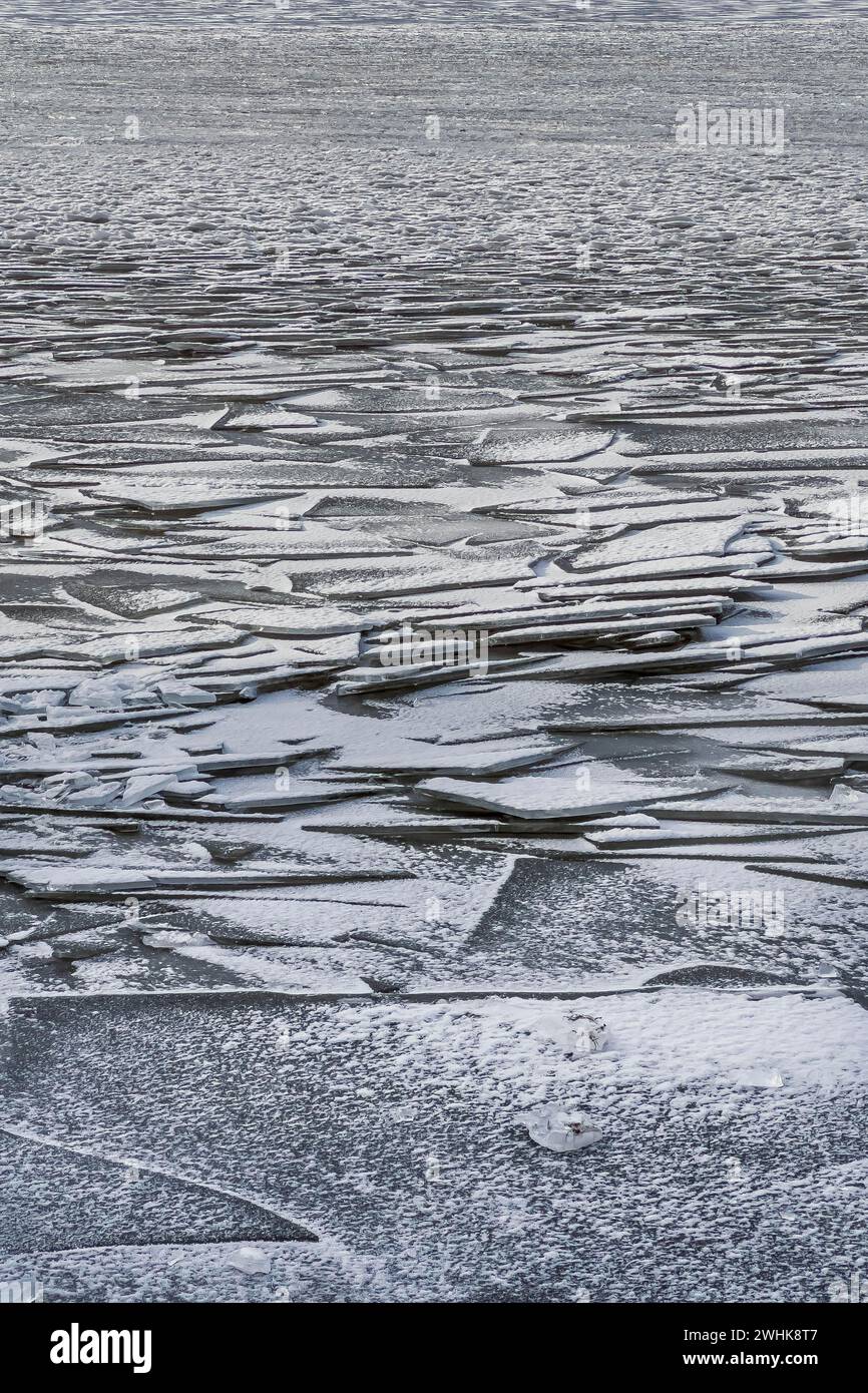Ice floes, ice, frozen, ice surface, floes, winter, season, nature ...