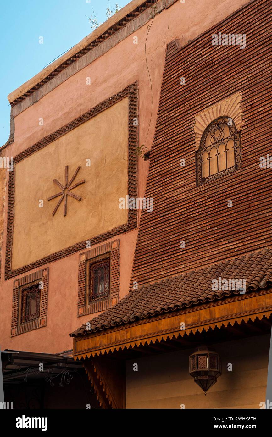 Restored facade, ornament, decoration, ornamentation, art, architecture ...