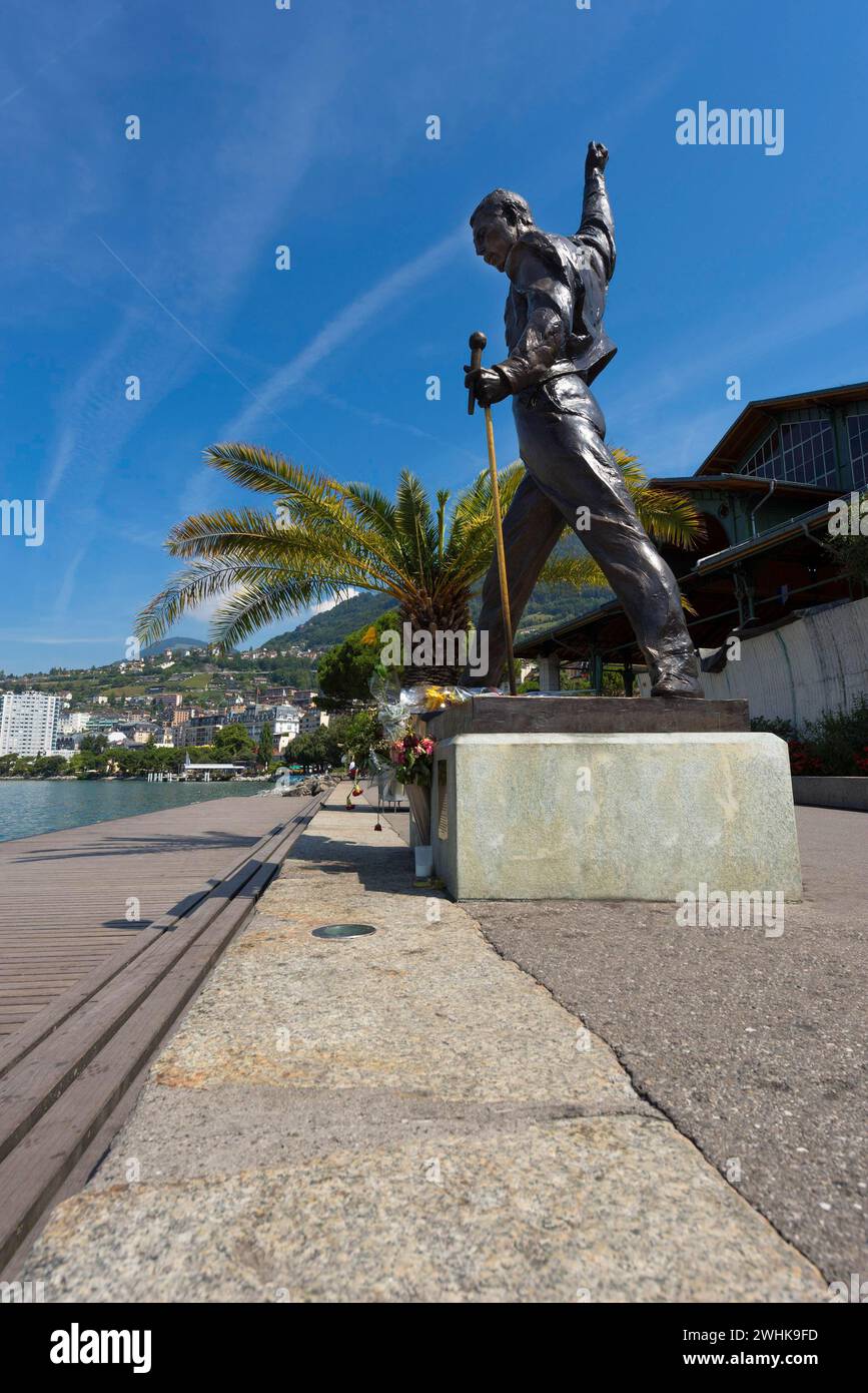 Freddie Mercury statue, musician, Queen, rock, rock music, star, rock ...