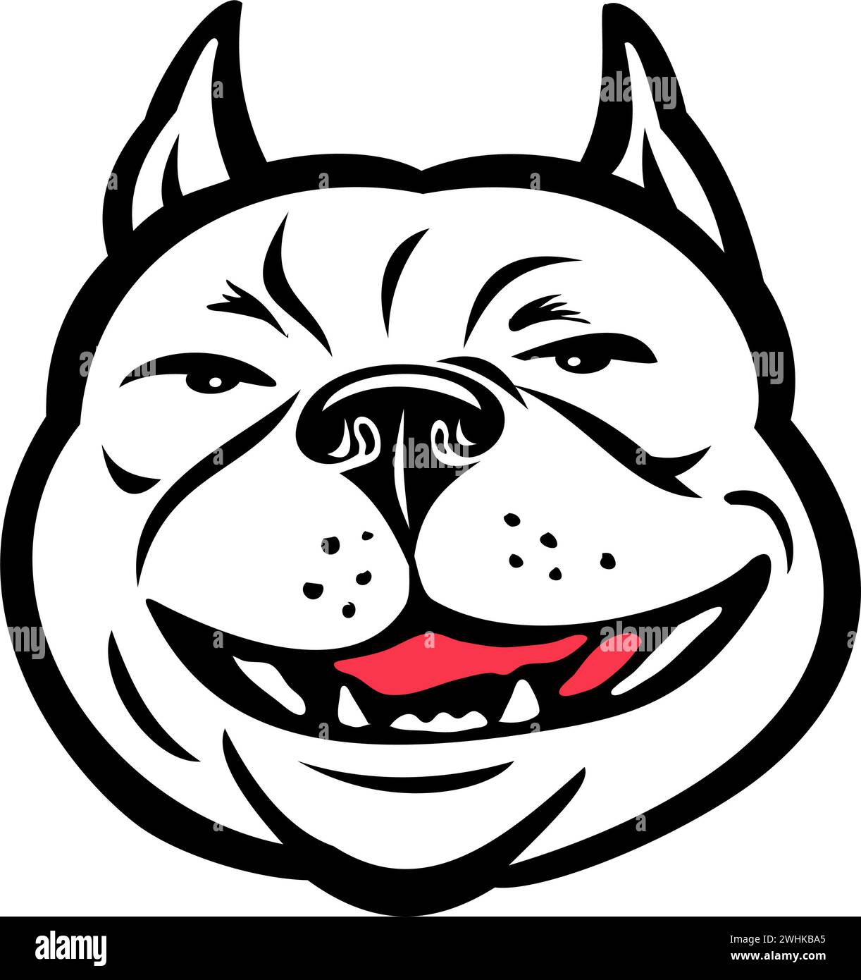 Boston terrier cartoon hi-res stock photography and images - Alamy