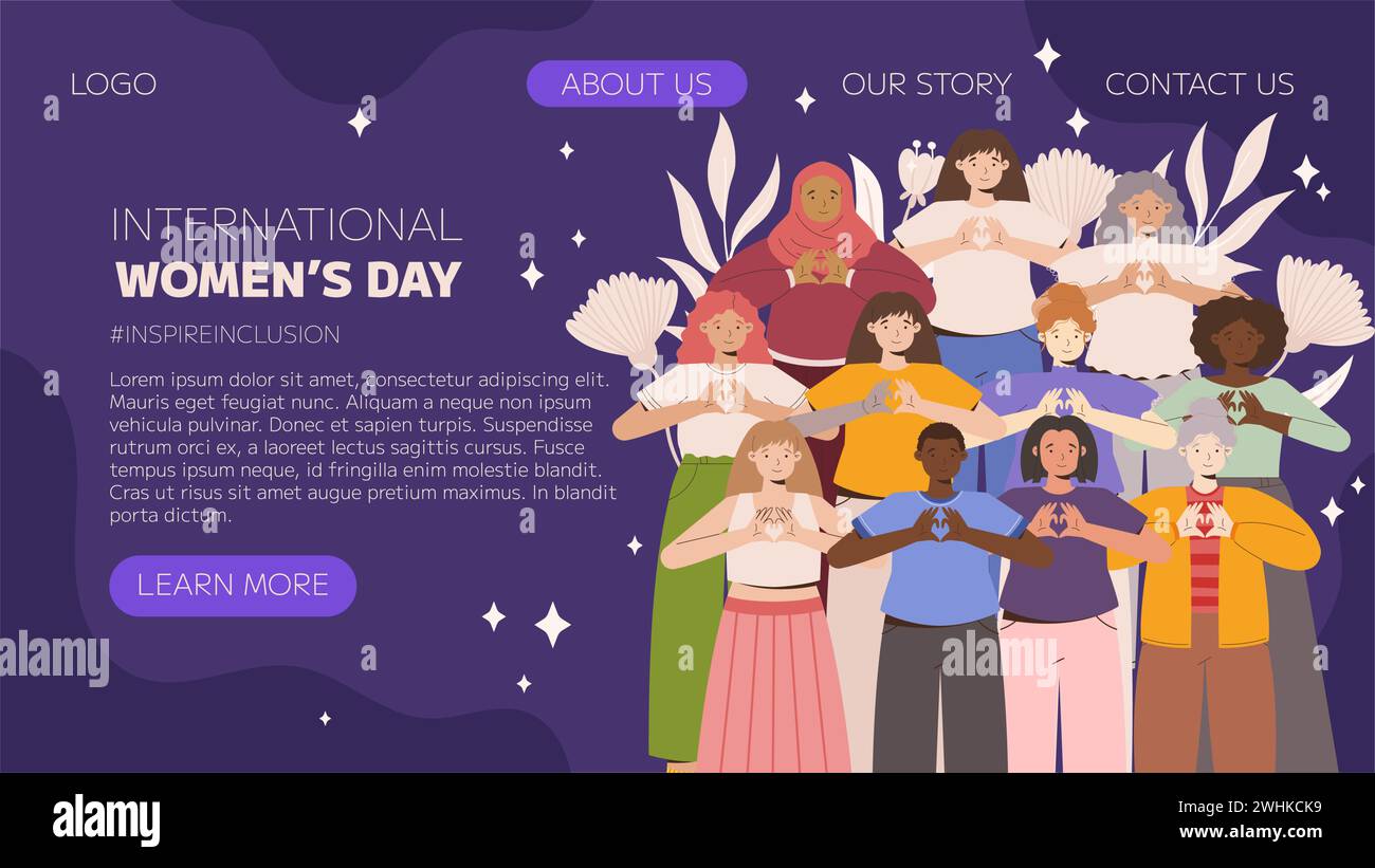 IWD Inspire Inclusion campaign, International Women's Day 2024 Landing ...