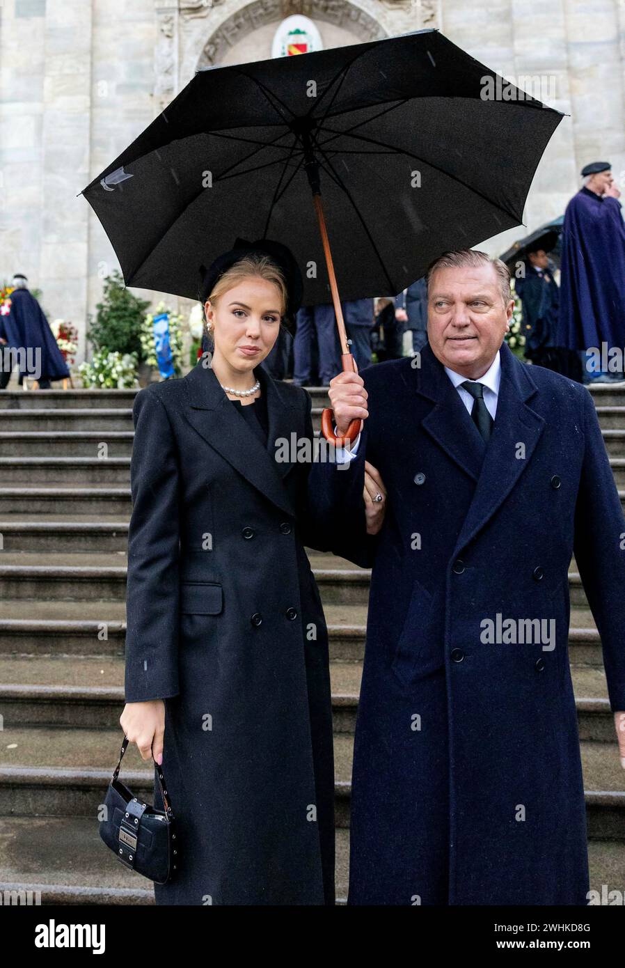 Turin, Italien. 10th Feb, 2024. Prince Charles and H.R.H. Princess ...