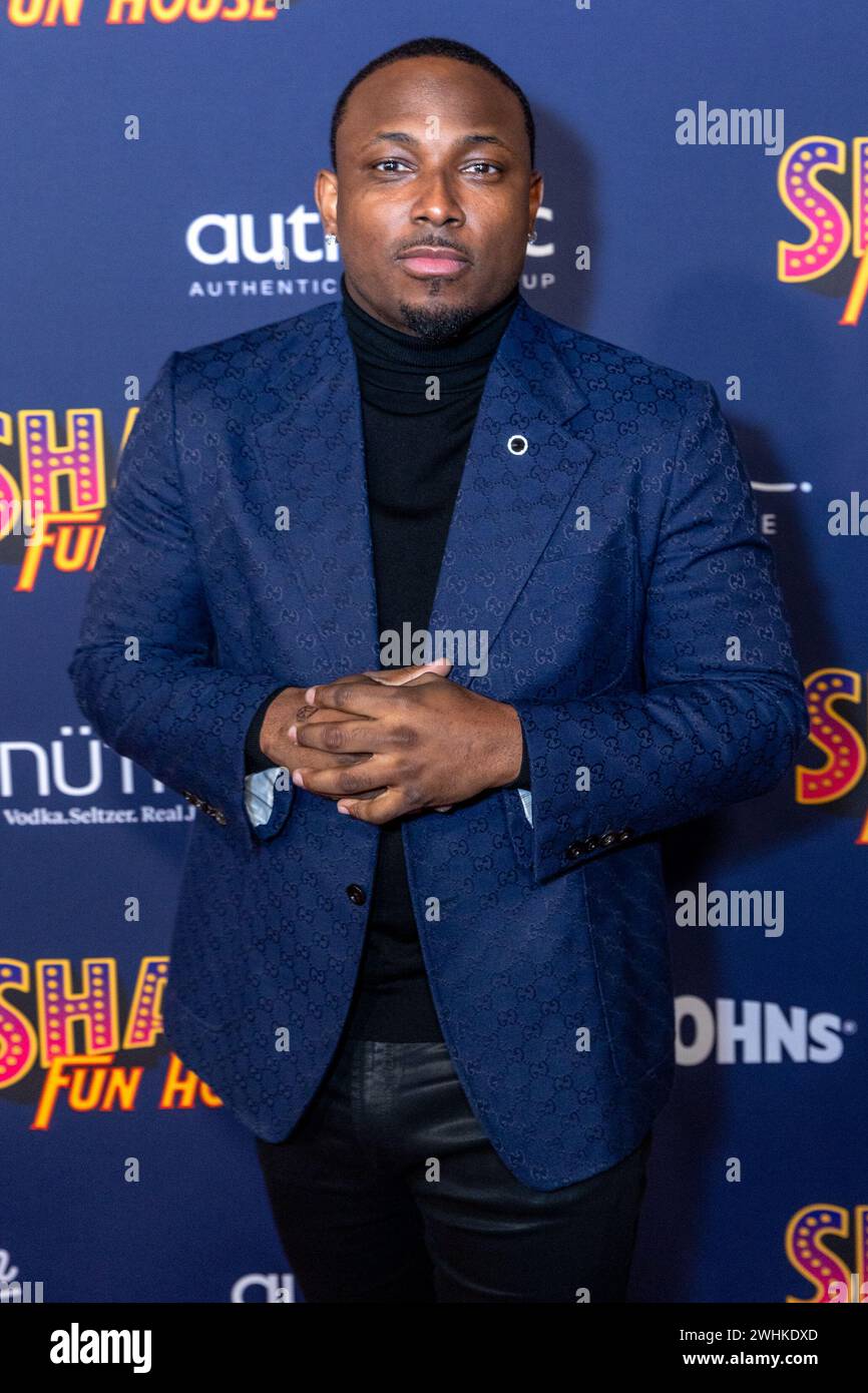 Las Vegas, USA. 10th Feb, 2024. LeSean McCoy, Running Back, attends ...