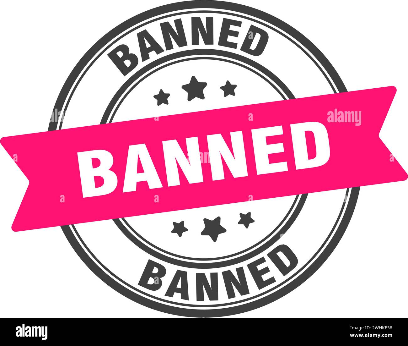Banned stamp png Cut Out Stock Images & Pictures - Alamy