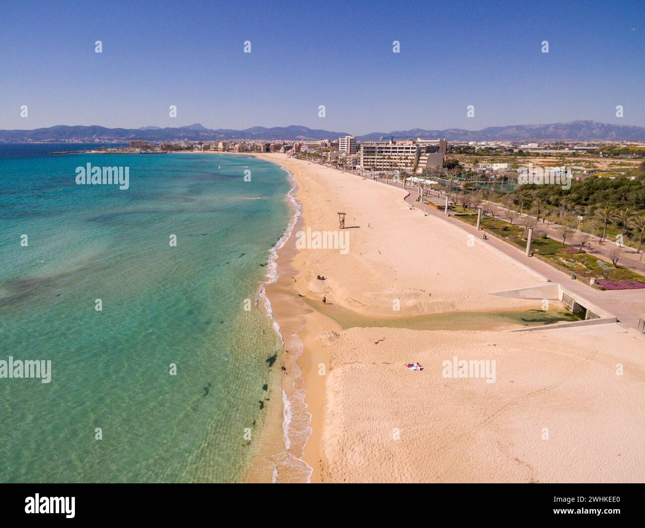 El Arenal-Playa de Palma Stock Photo - Alamy