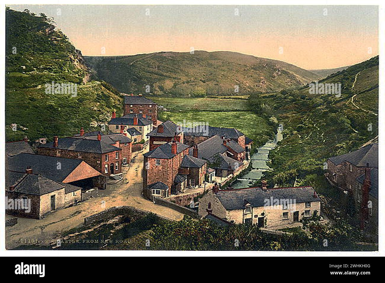 Vintage photochrom images, England, various locations Stock Photo - Alamy