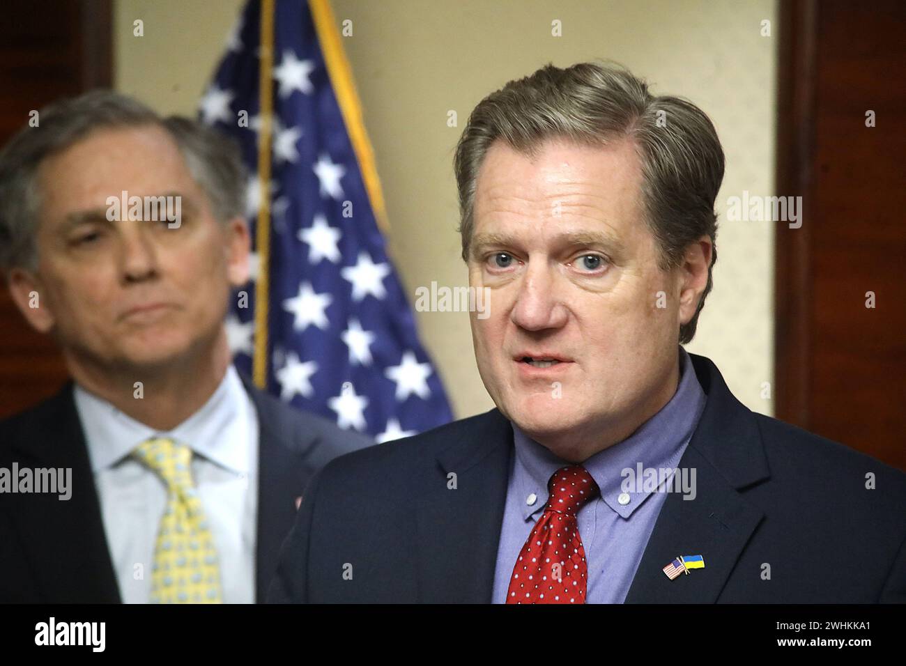 Non Exclusive: KYIV, UKRAINE - FEBRUARY 09, 2024 - Chairman of the US ...