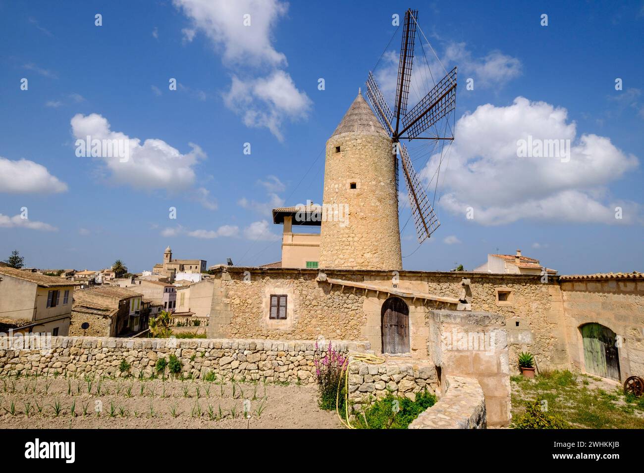Traditional flour mill Stock Photo - Alamy