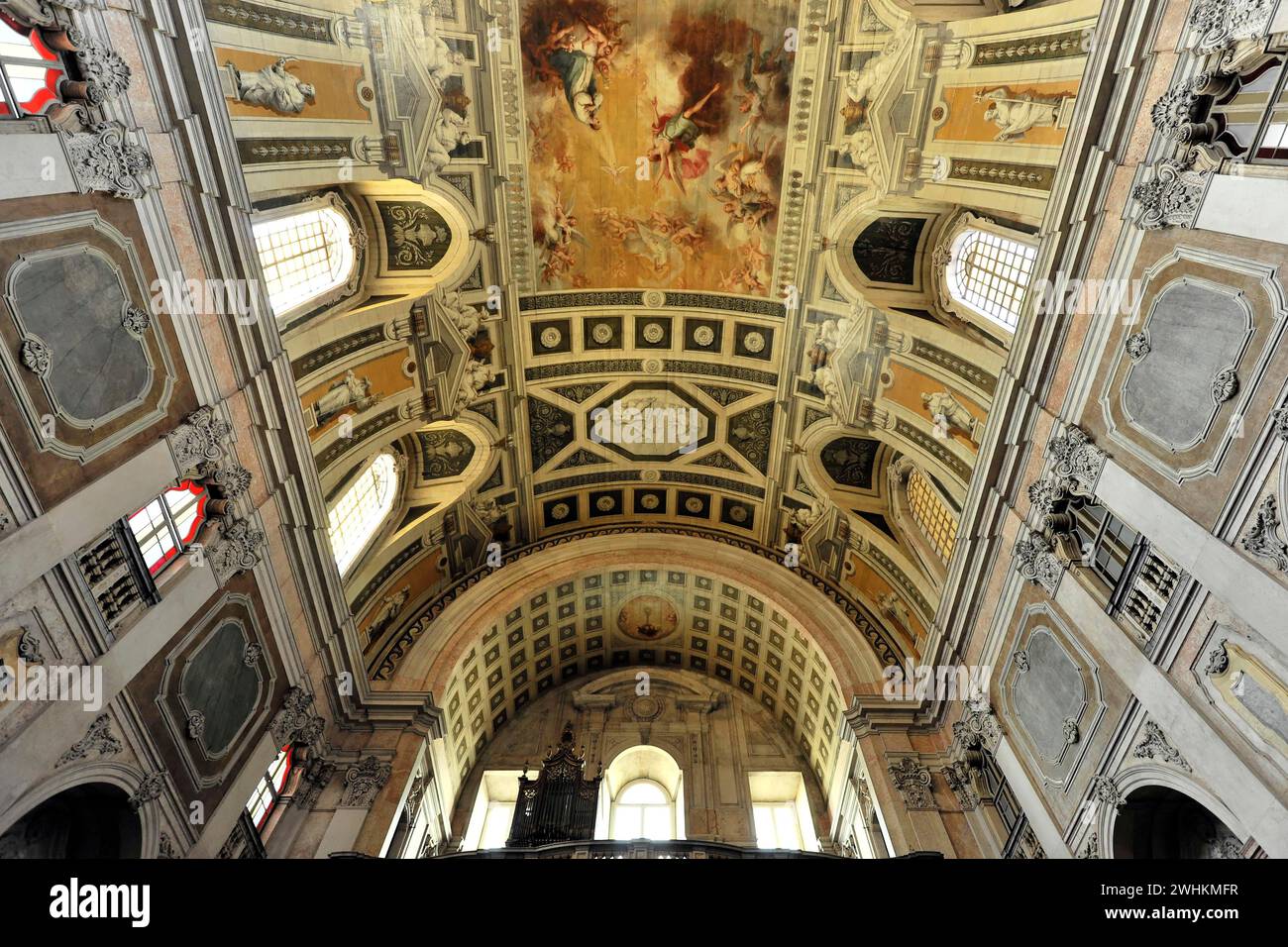 Interior view, Igreja da Encarnacao, Church of the Incarnation, built ...