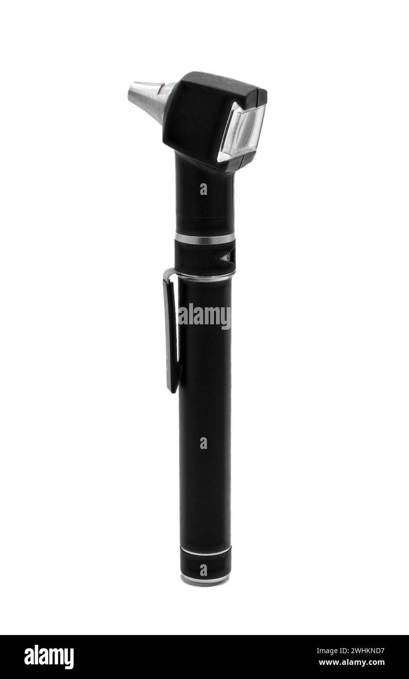 Nose and throat examination otoscope hi-res stock photography and ...