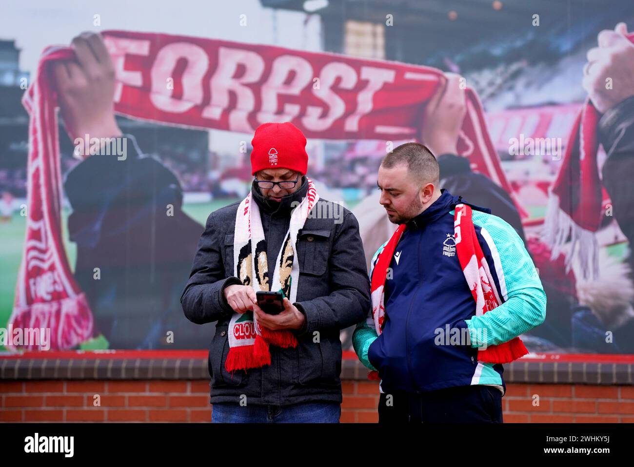Nottingham forest fans 2024 hi-res stock photography and images - Alamy
