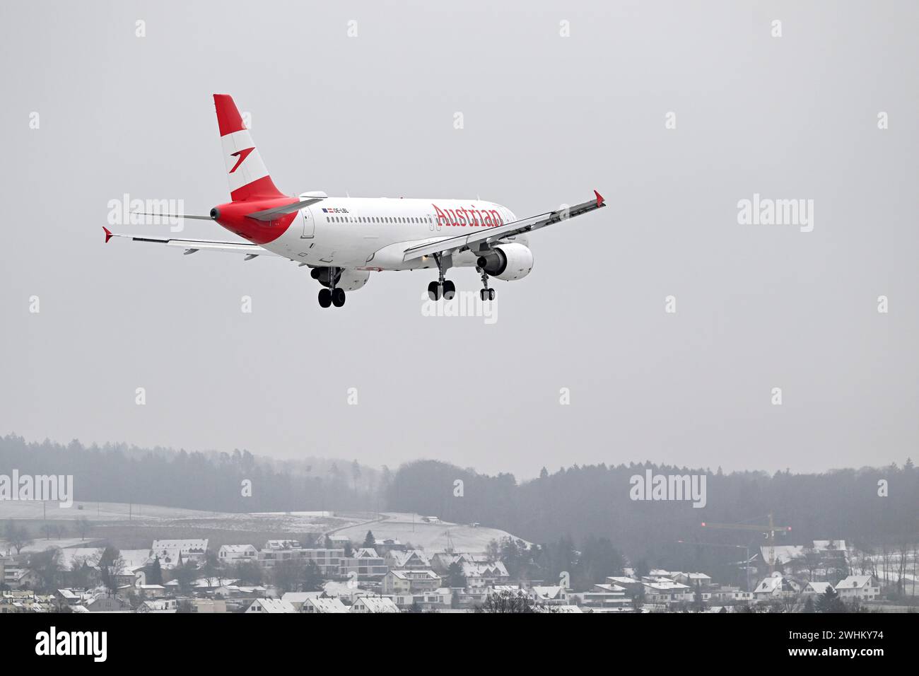 Aircraft Austrian Airlines, Airbus A320-200, OE-LBL Stock Photo - Alamy
