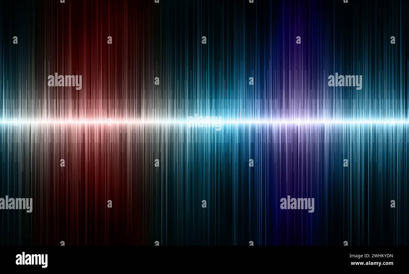 Audio spectrum background hi-res stock photography and images - Alamy