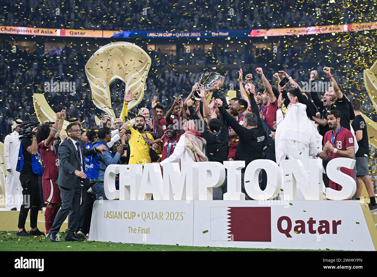 LUSAIL, Qatar. 10 February, 2024. The AFC ASIAN CUP QATAR 2023 Final ...