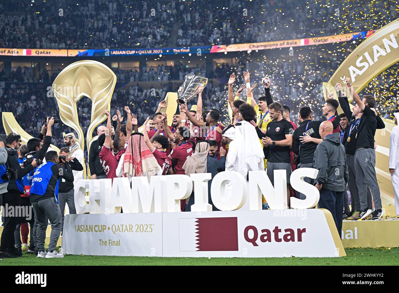 LUSAIL, Qatar. 10 February, 2024. The AFC ASIAN CUP QATAR 2023 Final ...