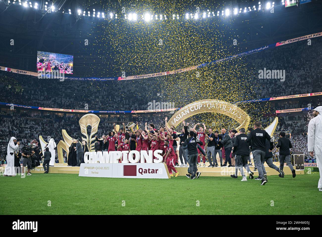 LUSAIL, Qatar. 10 February, 2024. The AFC ASIAN CUP QATAR 2023 Final ...