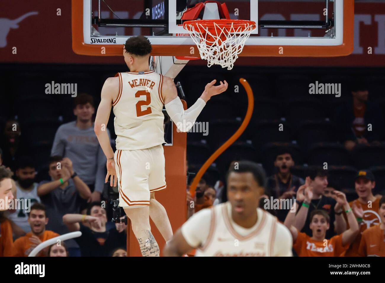 AUSTIN, TX - FEBRUARY 10: Texas Longhorns guard Chendall Weaver (2 ...