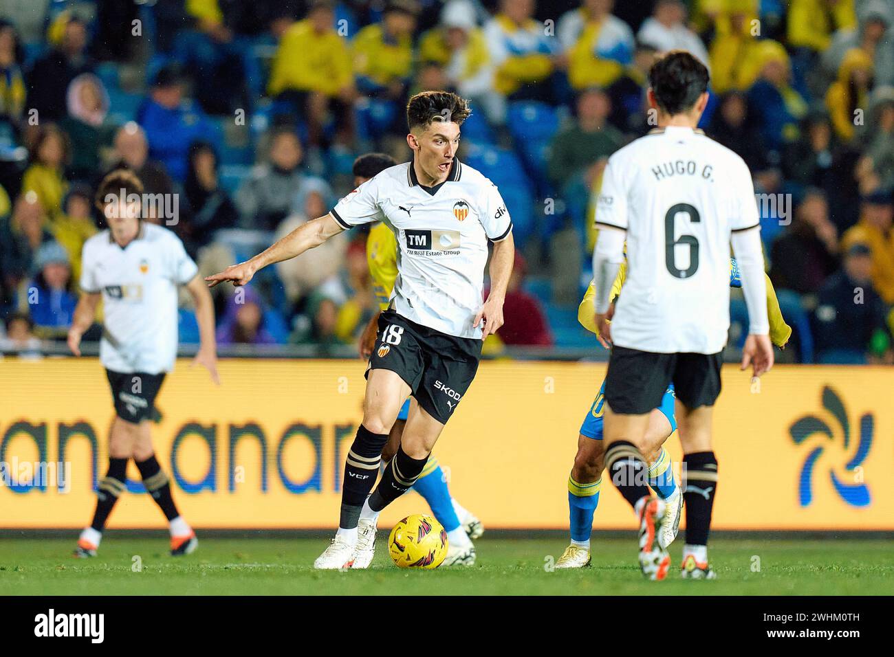 Pepelu of Valencia CF in action during the Spanish league, La Liga EA ...