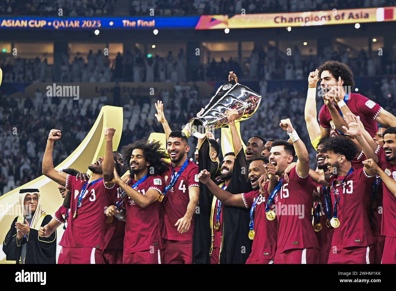 LUSAIL, Qatar. 10 February, 2024. The AFC ASIAN CUP QATAR 2023 Final ...
