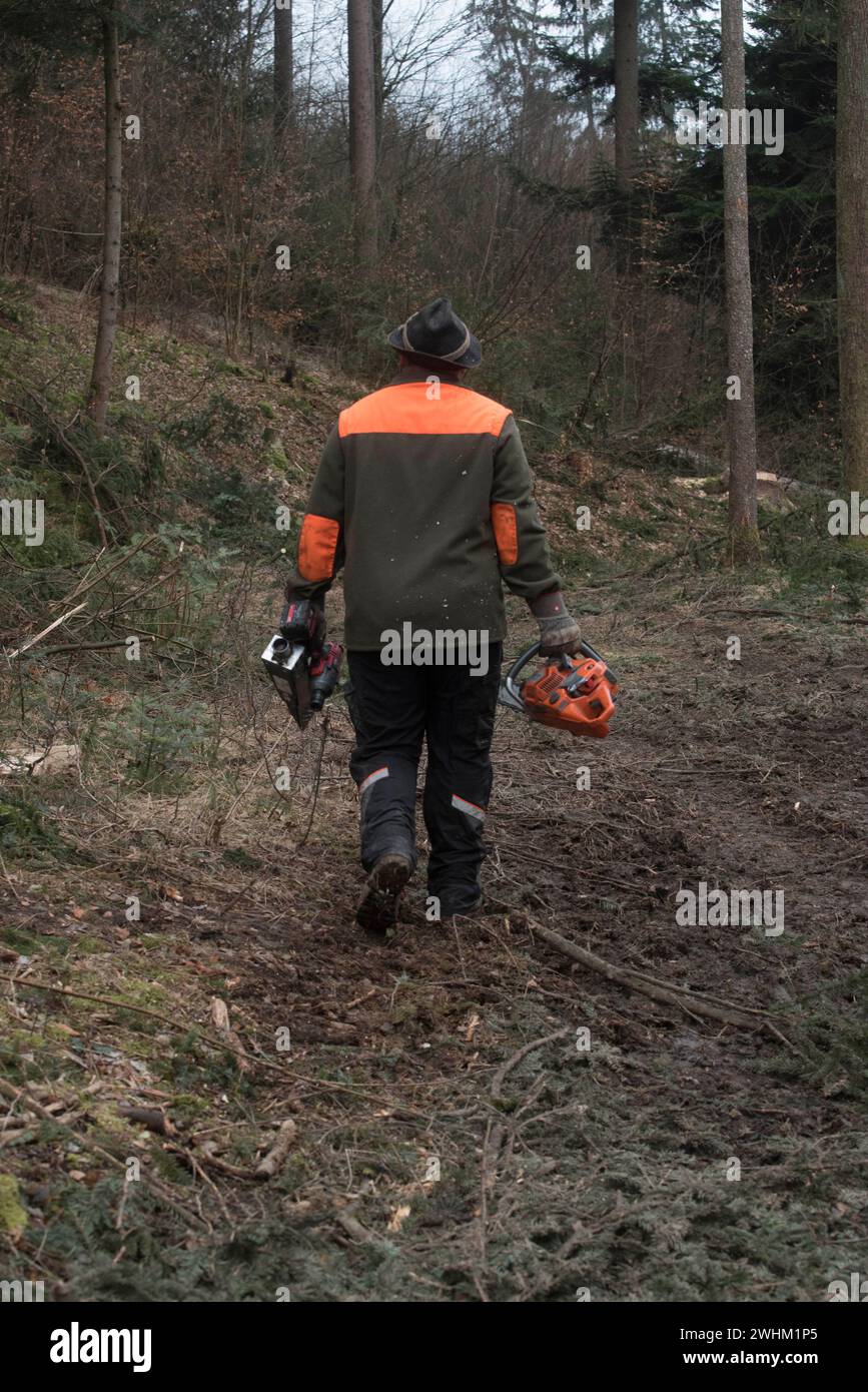 Forester stand hi-res stock photography and images - Alamy