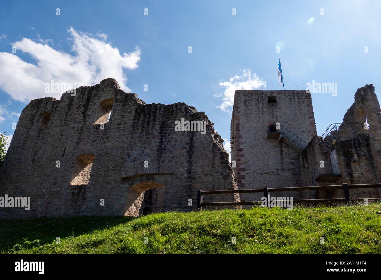 Ruine, Burg Neu Windeck bei Lauf in der Ortenau, Deutschland Stock ...