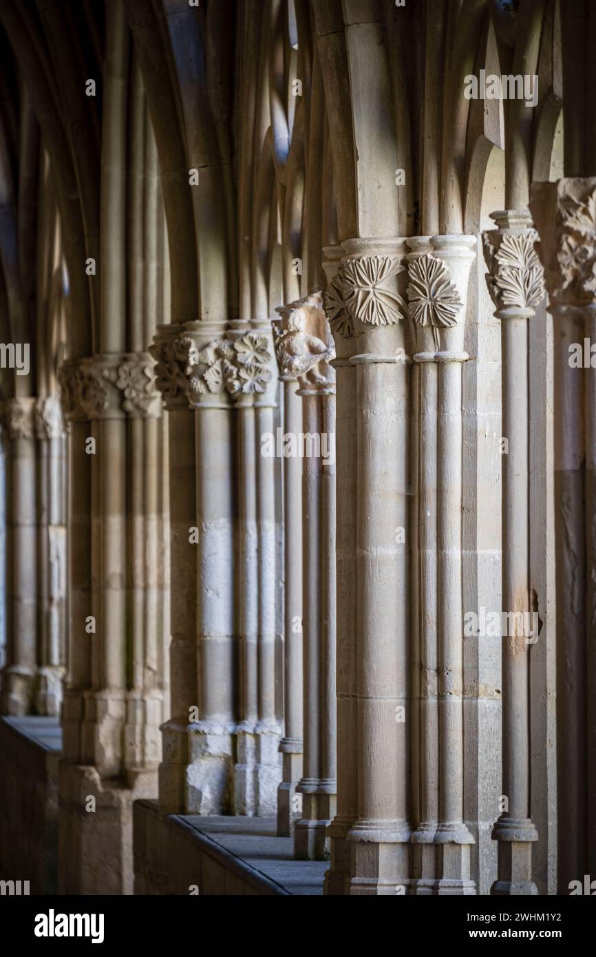 Columns and capitals Stock Photo - Alamy