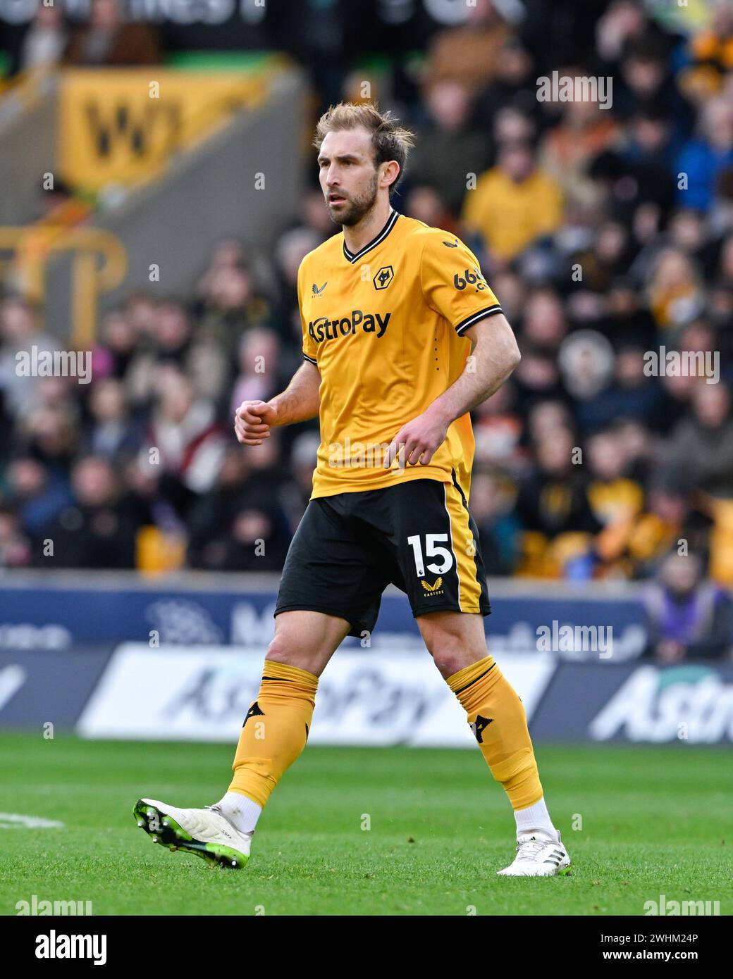 Craig Dawson of Wolverhampton Wanderers, during the Premier League ...